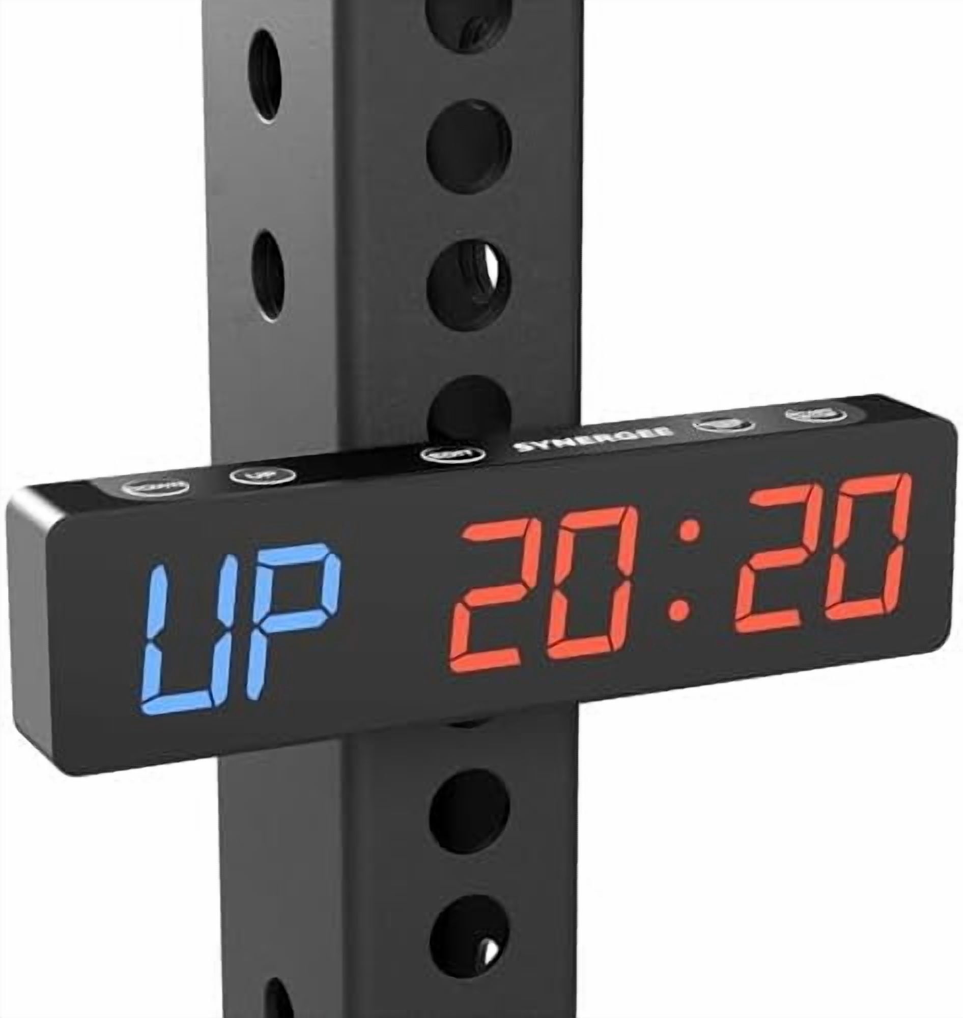 Magnetic Gym Timer Clock – Powerful Built-in Magnet, 30-Hour Battery ...
