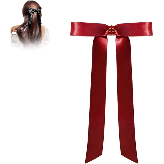 Magnetic Hair Bow, 2026 Magnetic Bow Hair Clips for Women, Mini ...