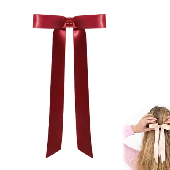 Magnetic Hair Bow, 2026 Magnetic Bow Hair Clips for Women, Mini ...