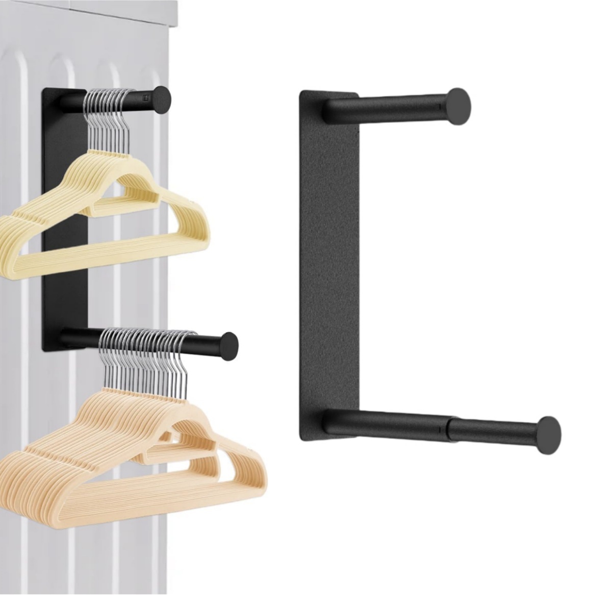 Magnetic Hanger Holder,1Pack Magnetic Hanger Organizer,Retractable ...