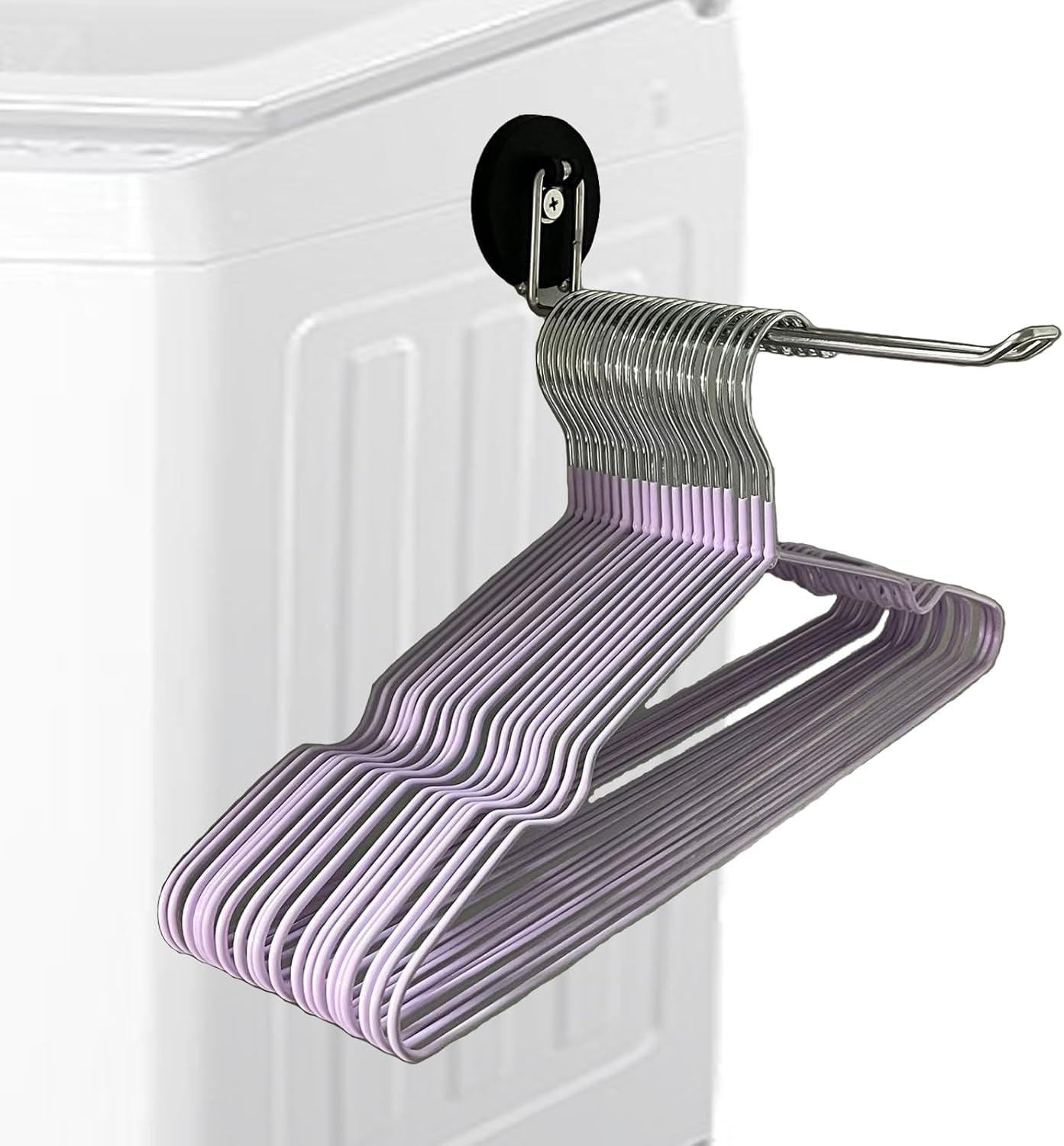 Magnetic Hanger Organizer,Stainless Steel Hanger Holder for Washing ...