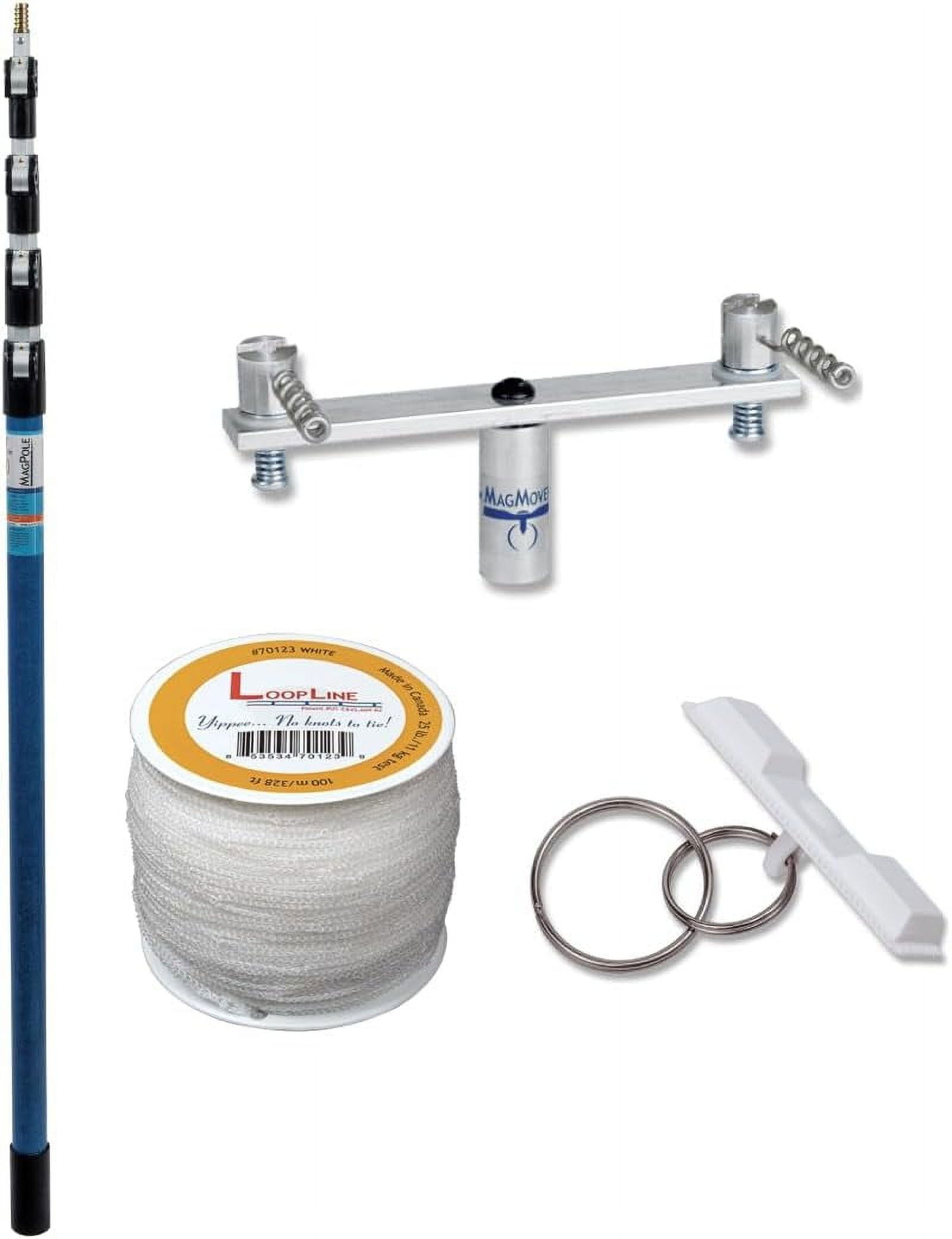 Magnetic Hanging System for Ceiling Décor and Signage - Kit Includes 1 ...