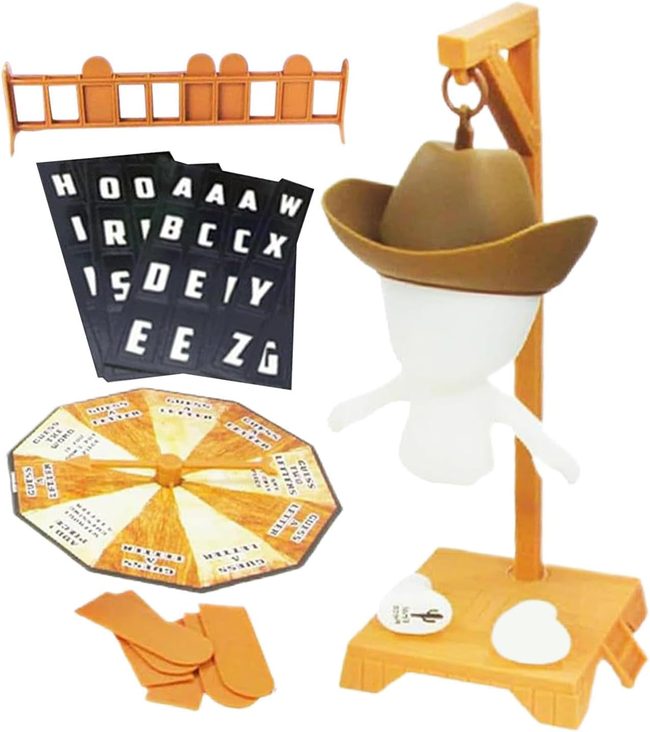 Magnetic Hangman Word Guessing Game, Glow Magnetic Hangman Board Games ...