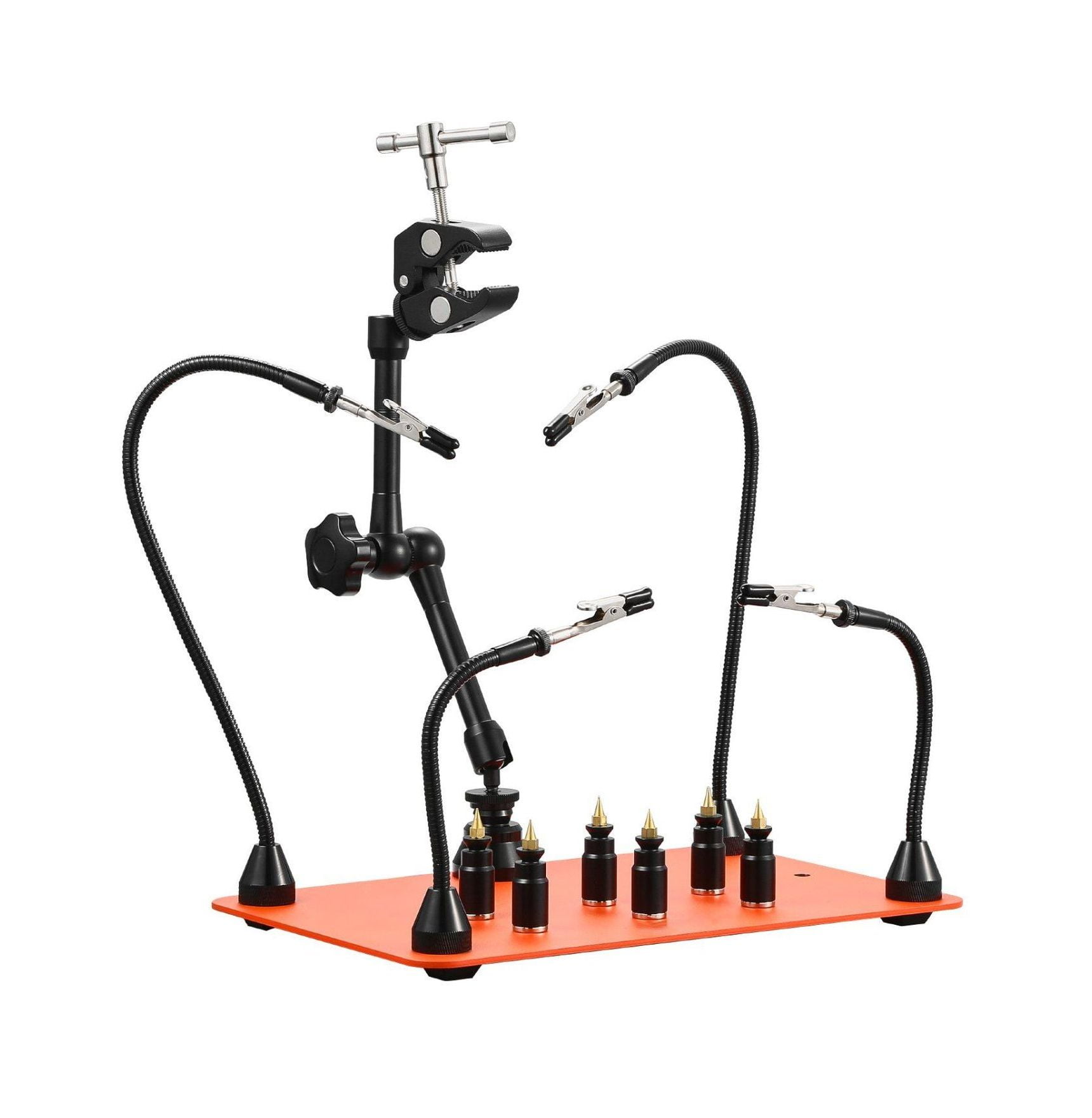 Magnetic Helping Hands Soldering Station Hot Air Gun Holder 6 Holders ...