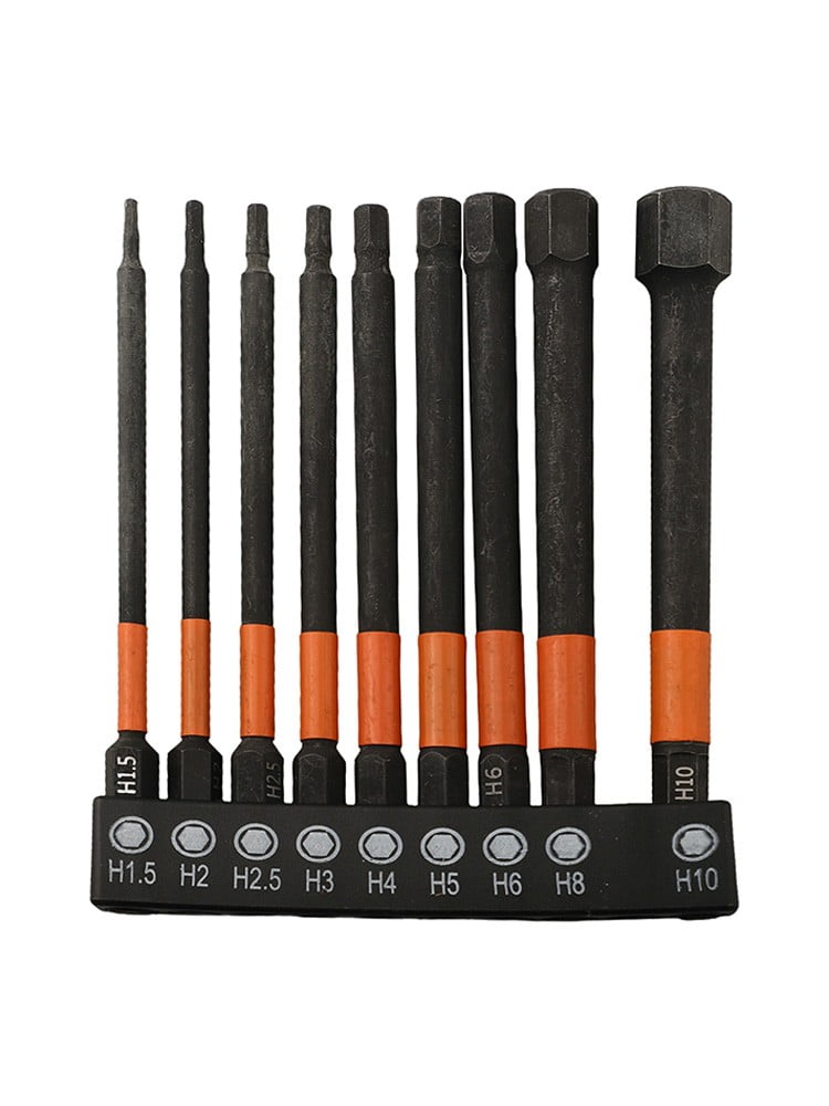 Magnetic Hex Head Screwdriver Bits Set for Quick and Efficient Screw Driving - Walmart.com