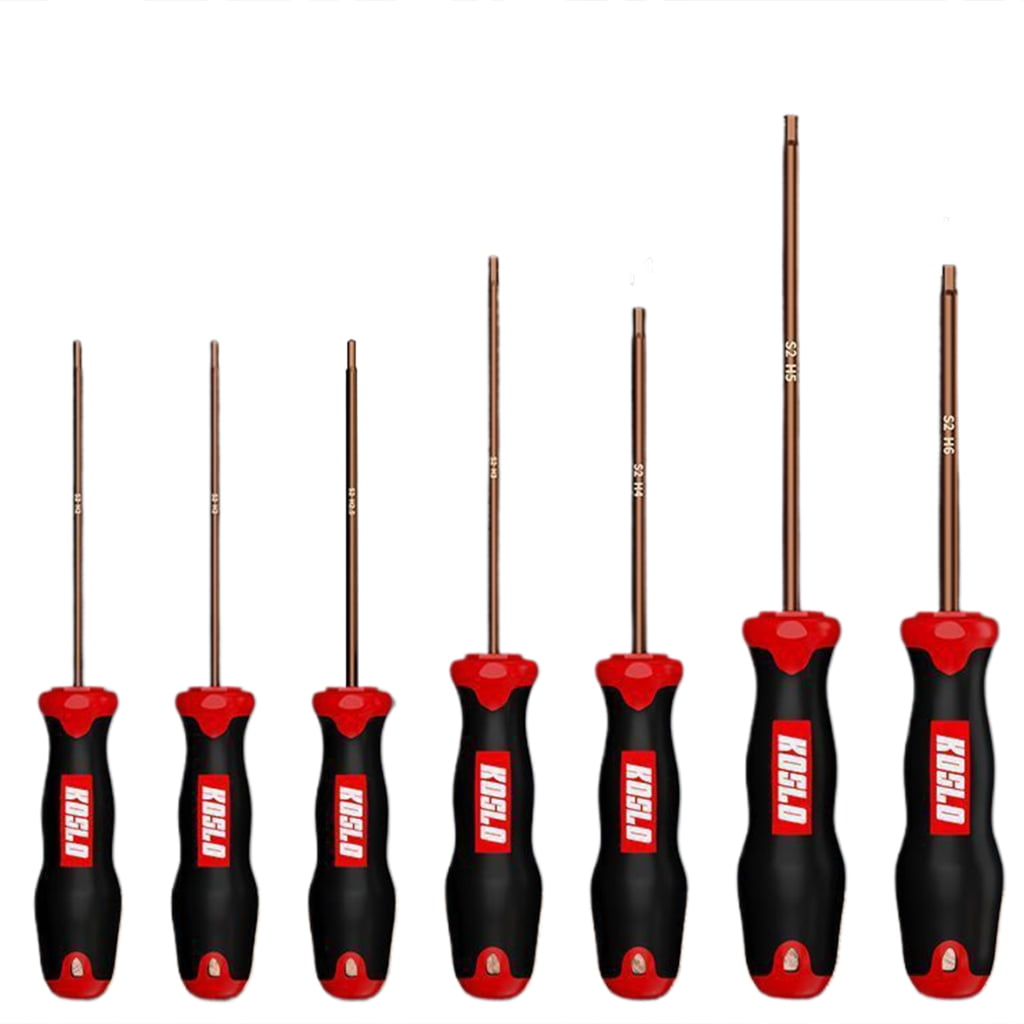 Magnetic Hex Screwdriver Set 8 Size Ergonomic Handle Inner Hexagonal ...