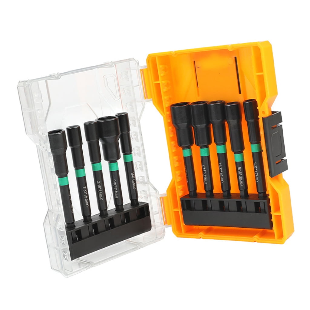 Magnetic Hex Socket Drill Bit Set Magnetic Nut Driver For Efficient ...