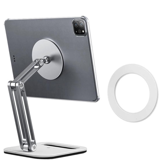 Magnetic Holder Mount for Tablet Metal Bracket Stand 360 Rotation ...