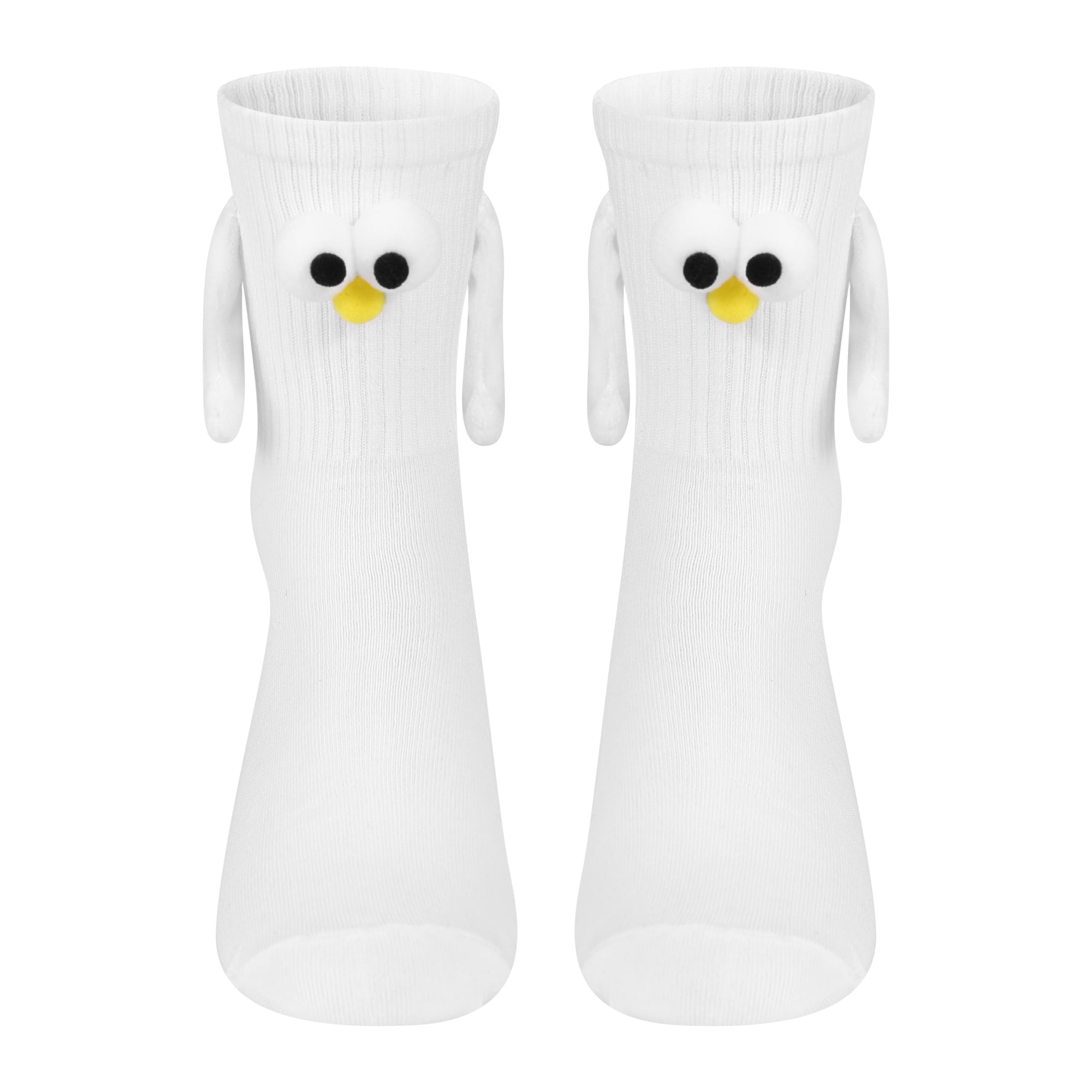 Magnetic Holding Hands Socks Funny Couple Tube Socks Friendship Gift ...