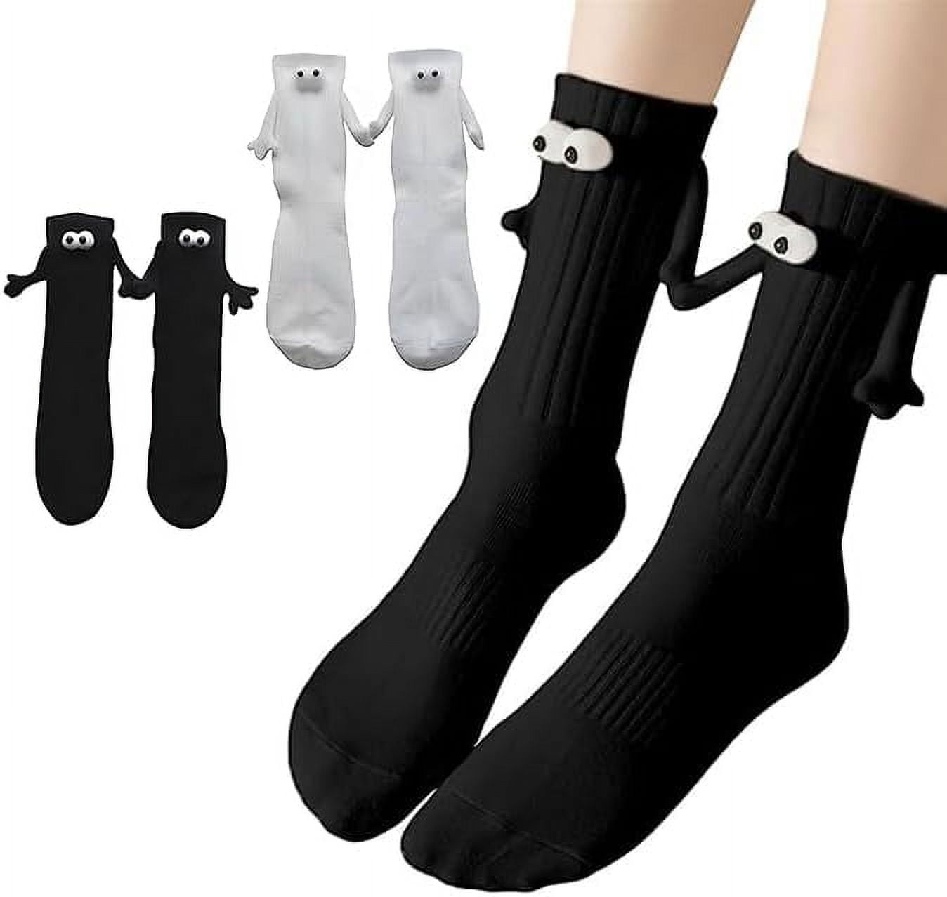 Magnetic Holding Hands Socks Funny Socks Gifts For Boyfriend, Couple ...