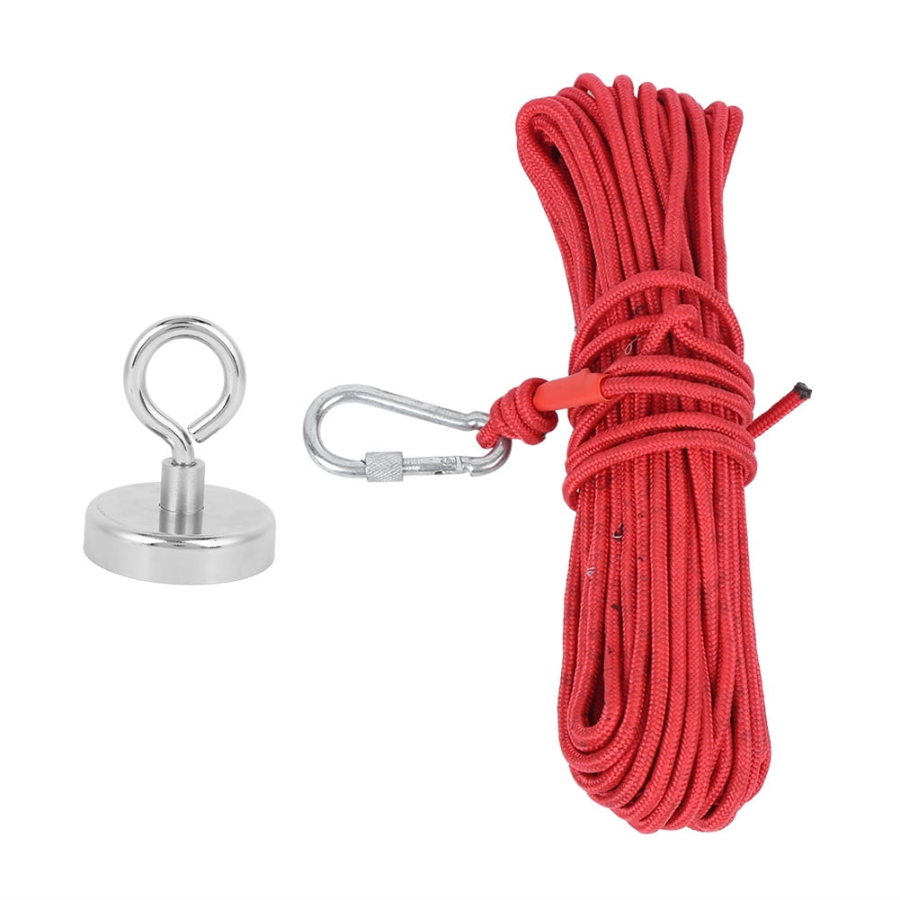 Magnetic Hook Fishing Magnet River Hunting Single‑Ring Anti‑Rust 362lbs ...