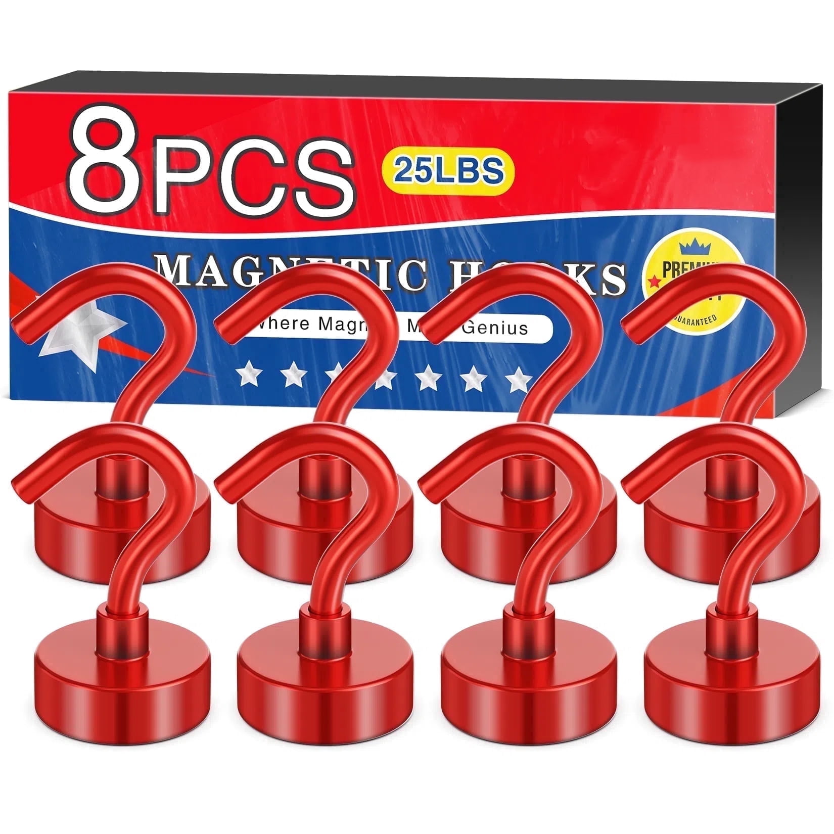 Magnetic Hooks, 25 lbs Magnetic Hooks, Magnetic Hooks for Cruise Cabins ...