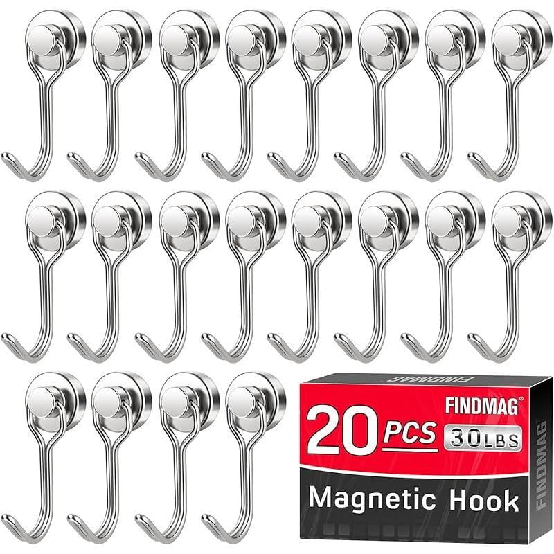 Magnetic Hooks 30 LBS Magnetic Hooks Cruise Black Heavy Duty Strong ...