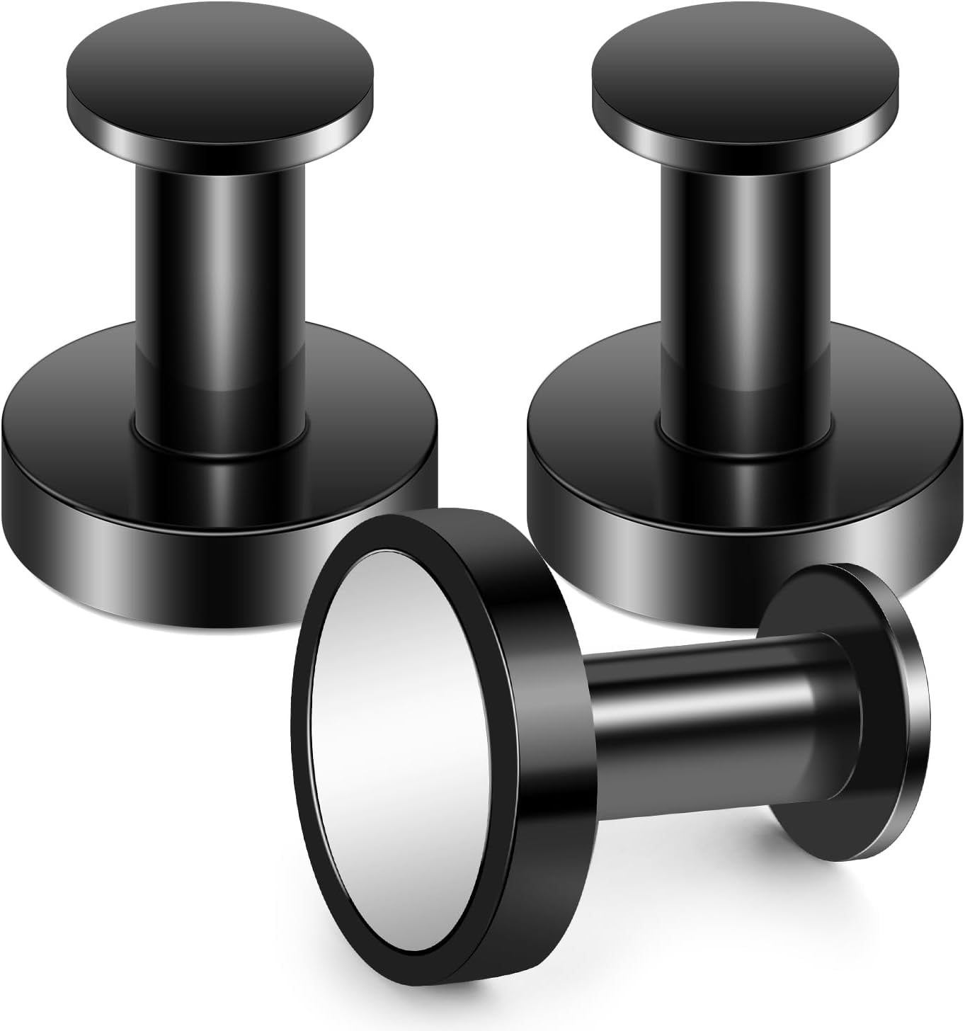 Magnetic Hooks for Cruise Cabins, Black 150Lb Magnetic Wreath Hanger ...