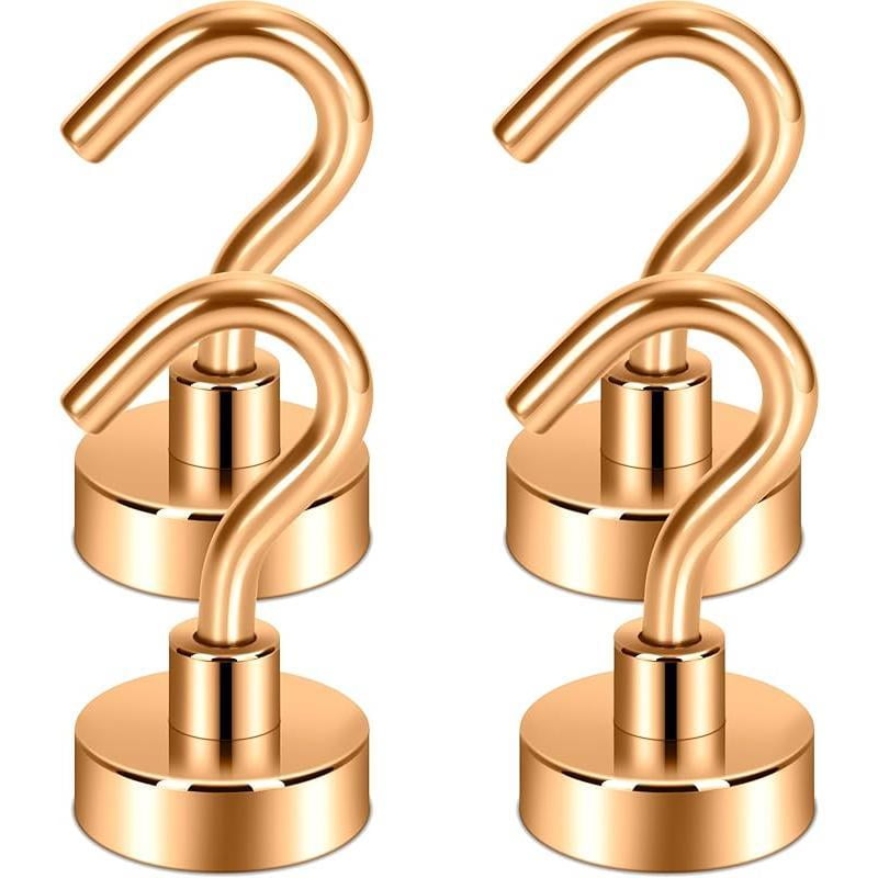 Magnetic Hooks Heavy Duty,27 lb/40 lb/85lb/130lb Super Strong Magnet ...