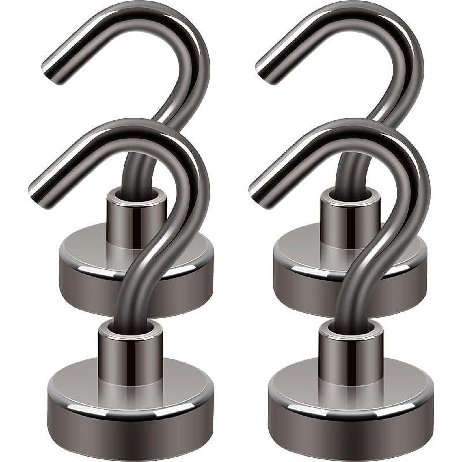Magnetic Hooks Heavy Duty,27 lb/40 lb/85lb/130lb Super Strong Magnet ...