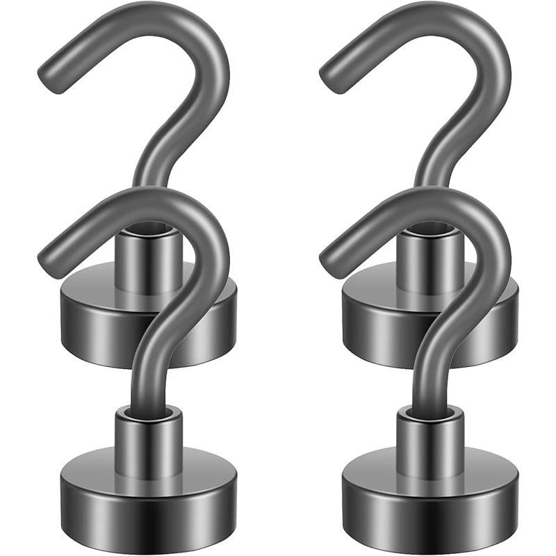 Magnetic Hooks Heavy Duty,27 lb/40 lb/85lb/130lb Super Strong Magnet ...
