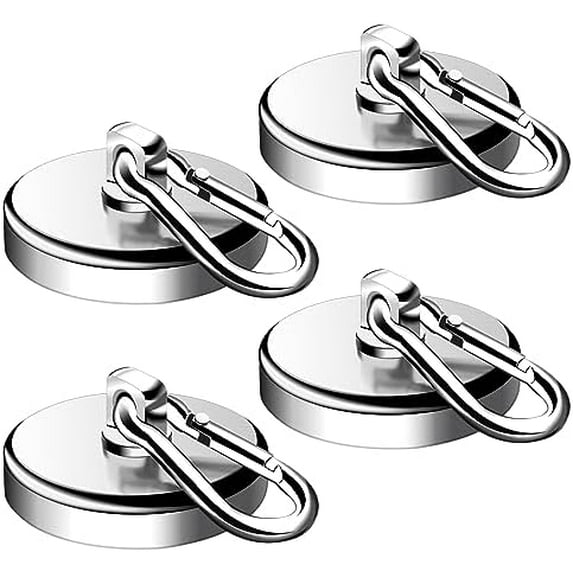 Magnetic Hooks, Strong Heavy Duty Neodymium Magnet Hook, 200LBS ...