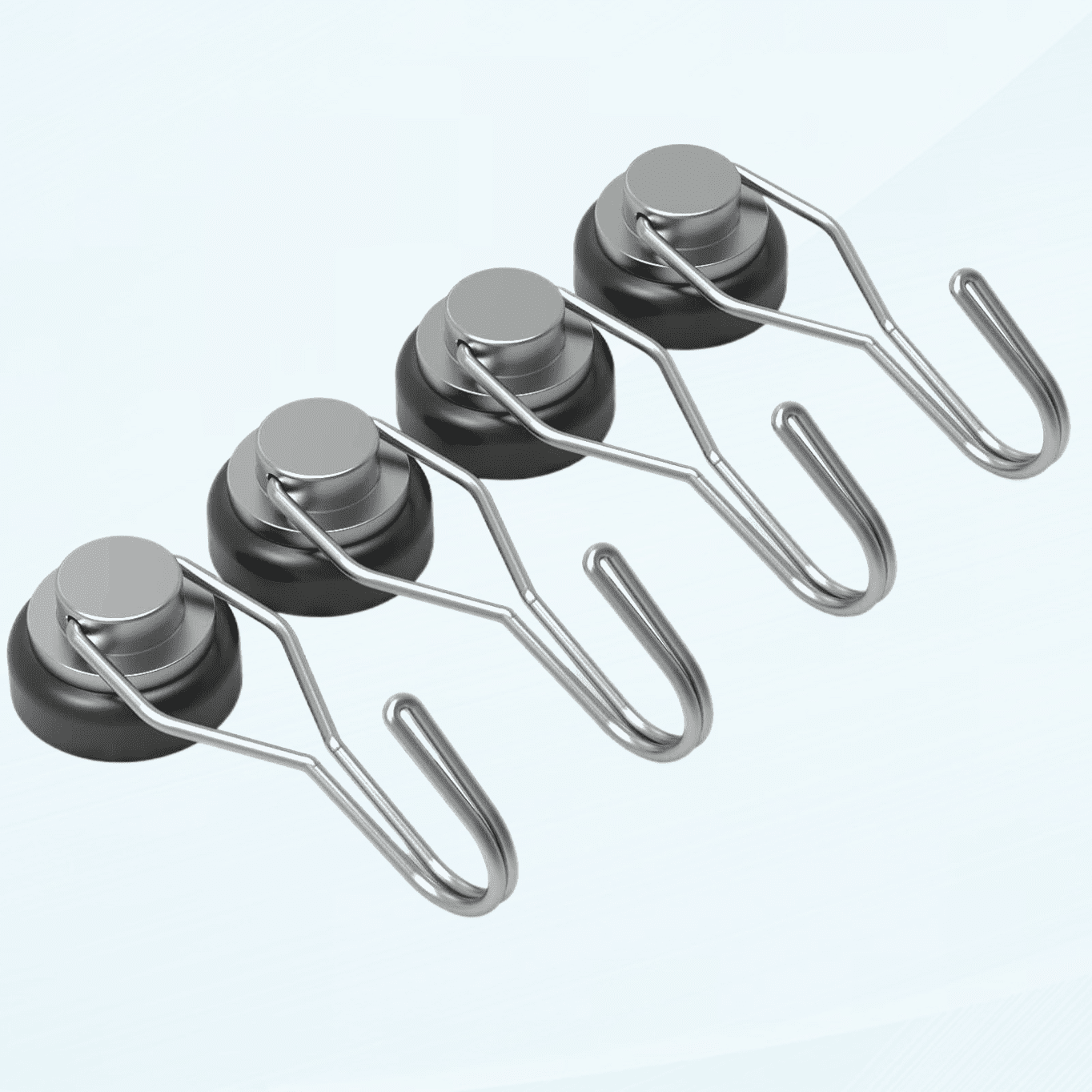 Magnetic Hooks for Hanging 23KG (50LBS) Heavy Duty Magnet Hooks Great ...