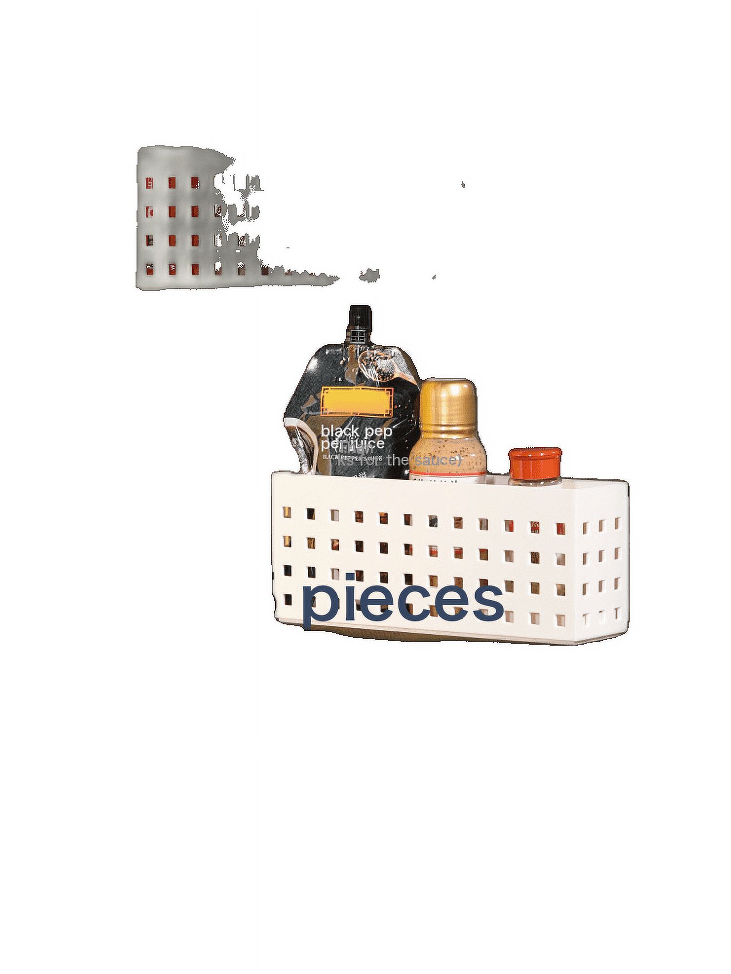 Magnetic Ice Box Setting Shelf Kitchen Wall -Mounted Side Hanging Shelf ...