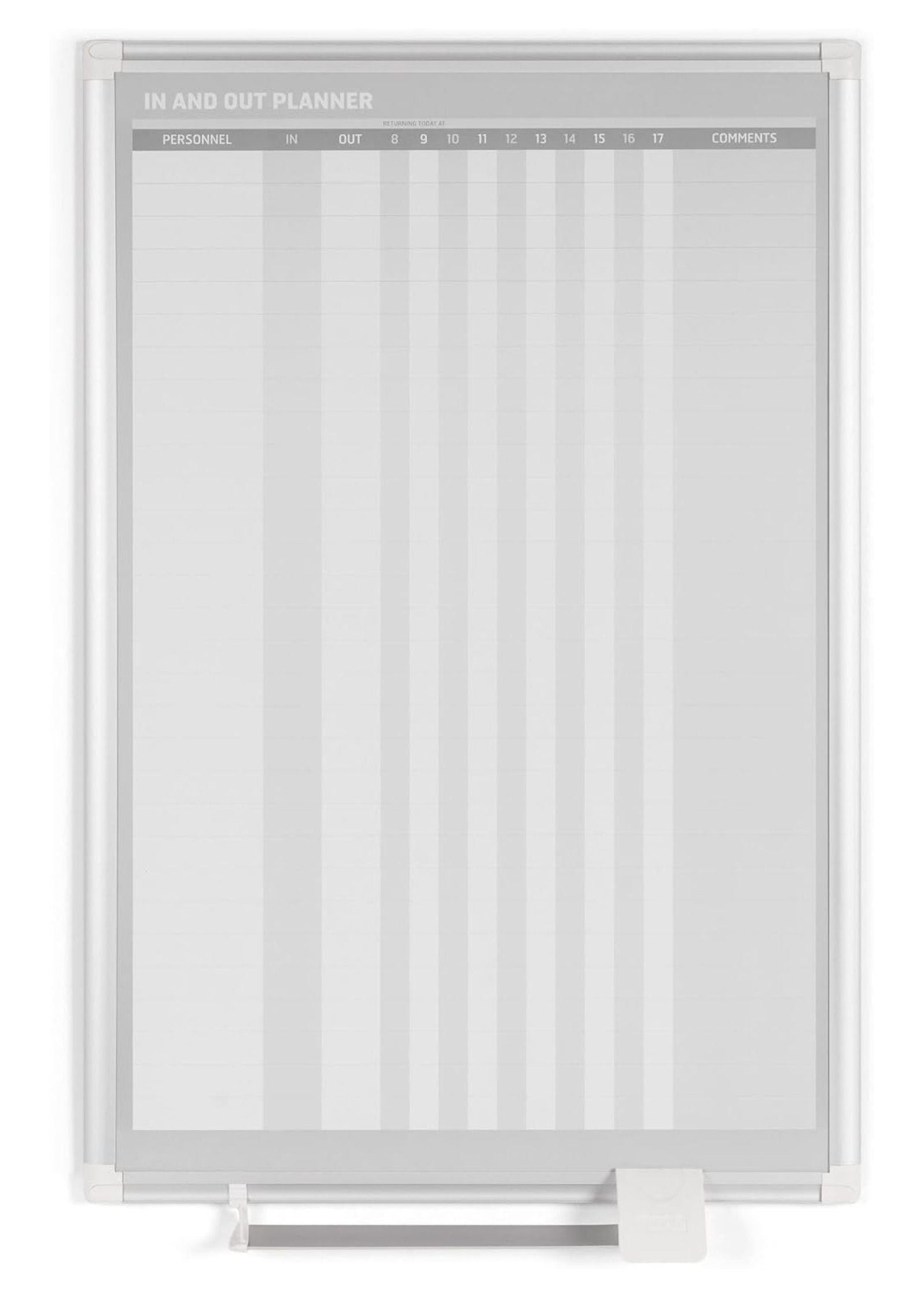 Magnetic In/Out Vertical Planner Board - 24x36" - Master Vision ...