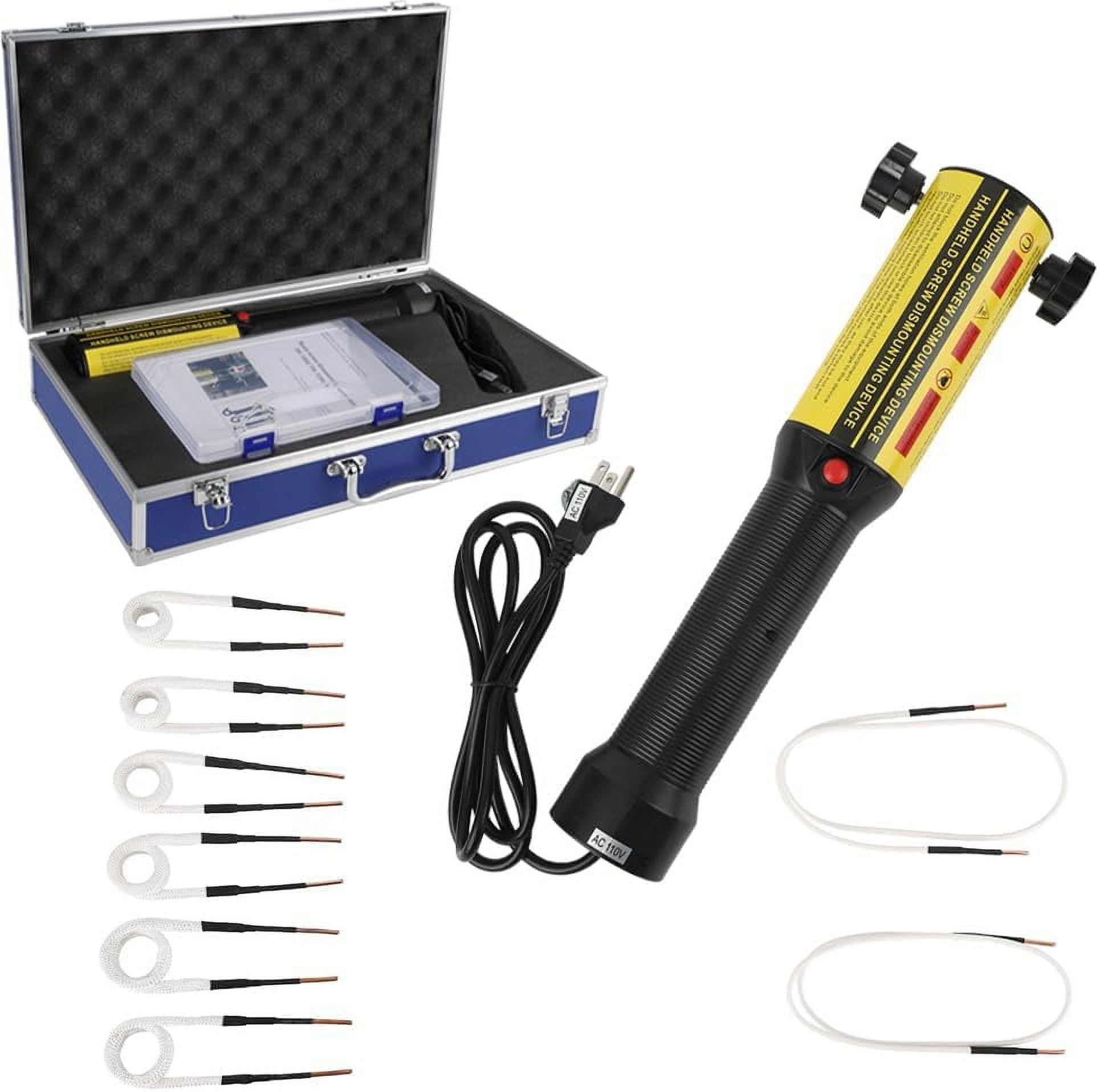 Magnetic Induction Heater, 1200W 8 Coils, Heat Induction Tool for ...