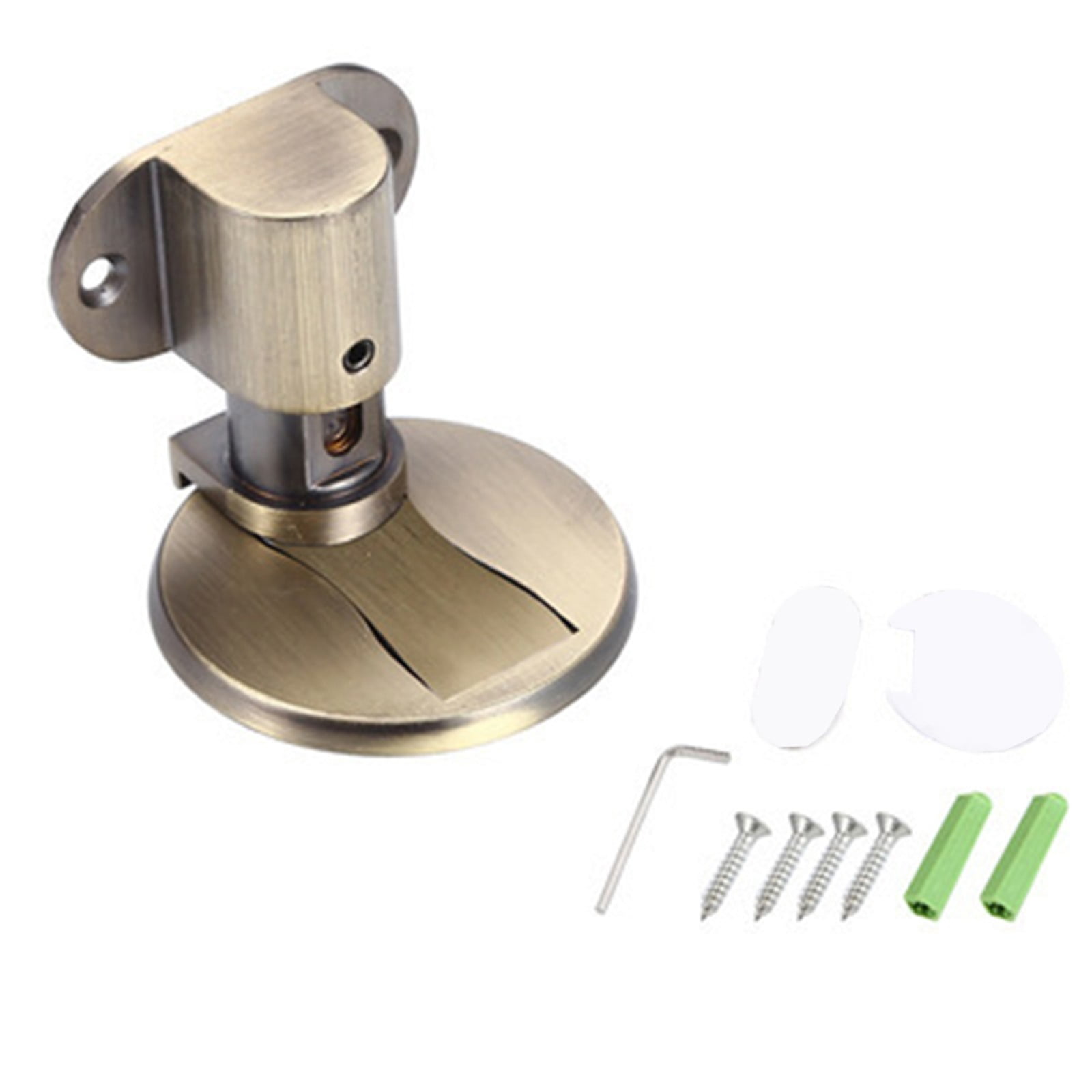 Magnetic Invisible Door Stop Floor Mount Adhesive Latch Door Stopper ...