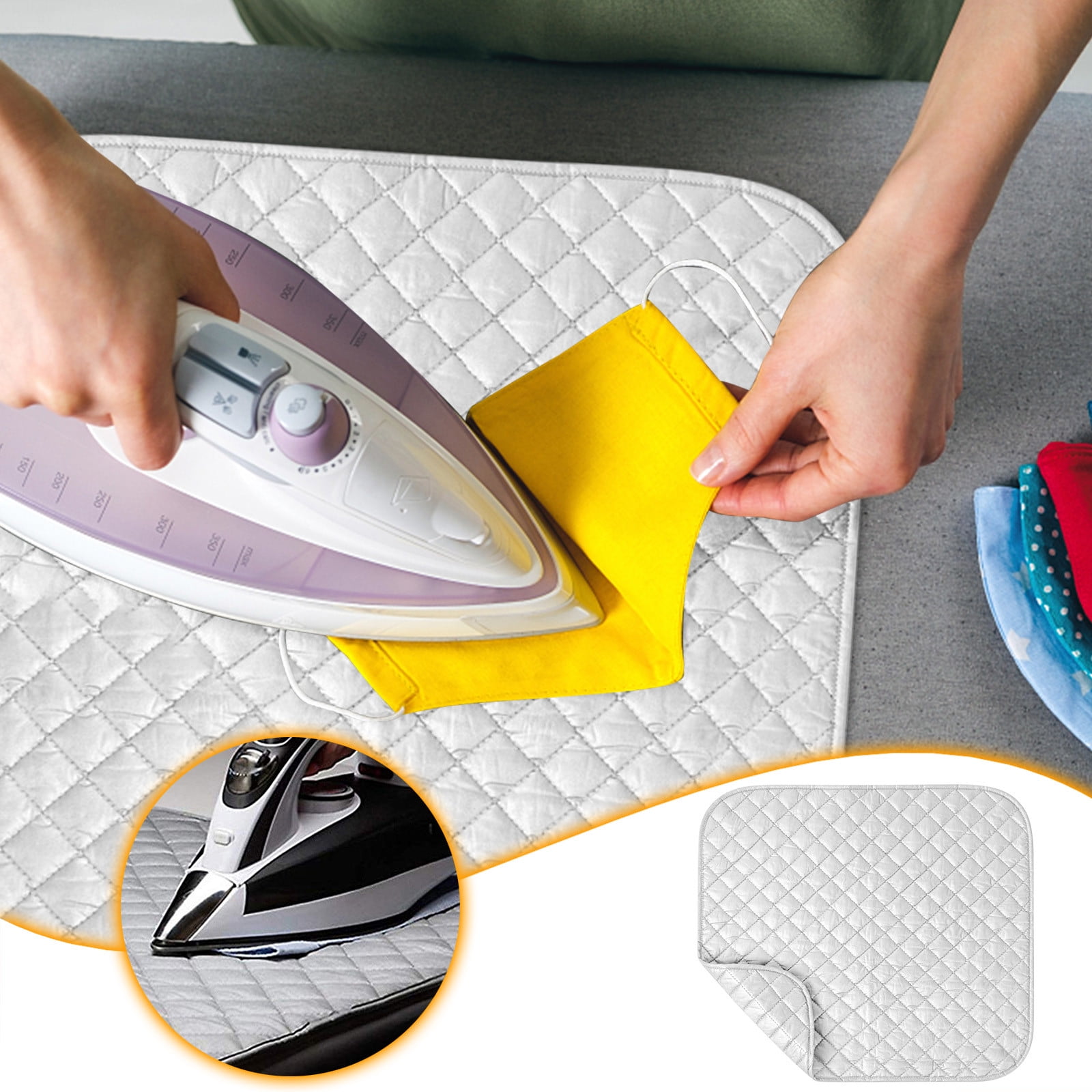 Magnetic Ironing Blanket, Laundry Ironing Pad, Heat Resistant Ironing ...