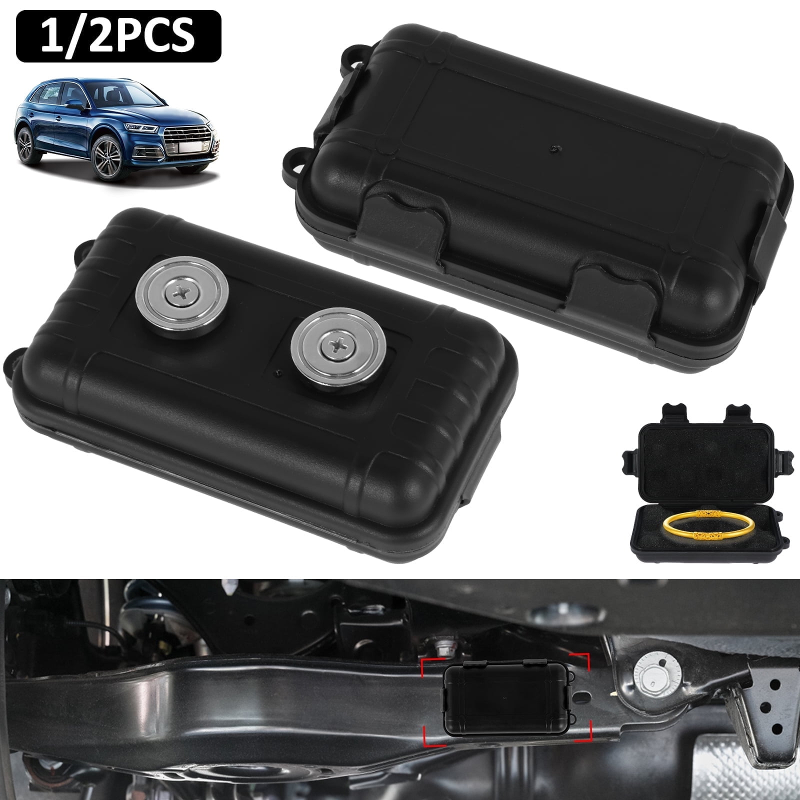 Magnetic Key Holder Under Car,Hide A Key Magnetic Car Key Holder Key ...