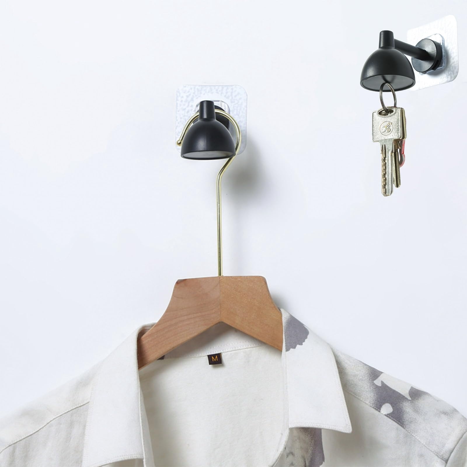 Magnetic Key Holder, Coat Rack Wall Mount, Decorative Key Holder Has ...