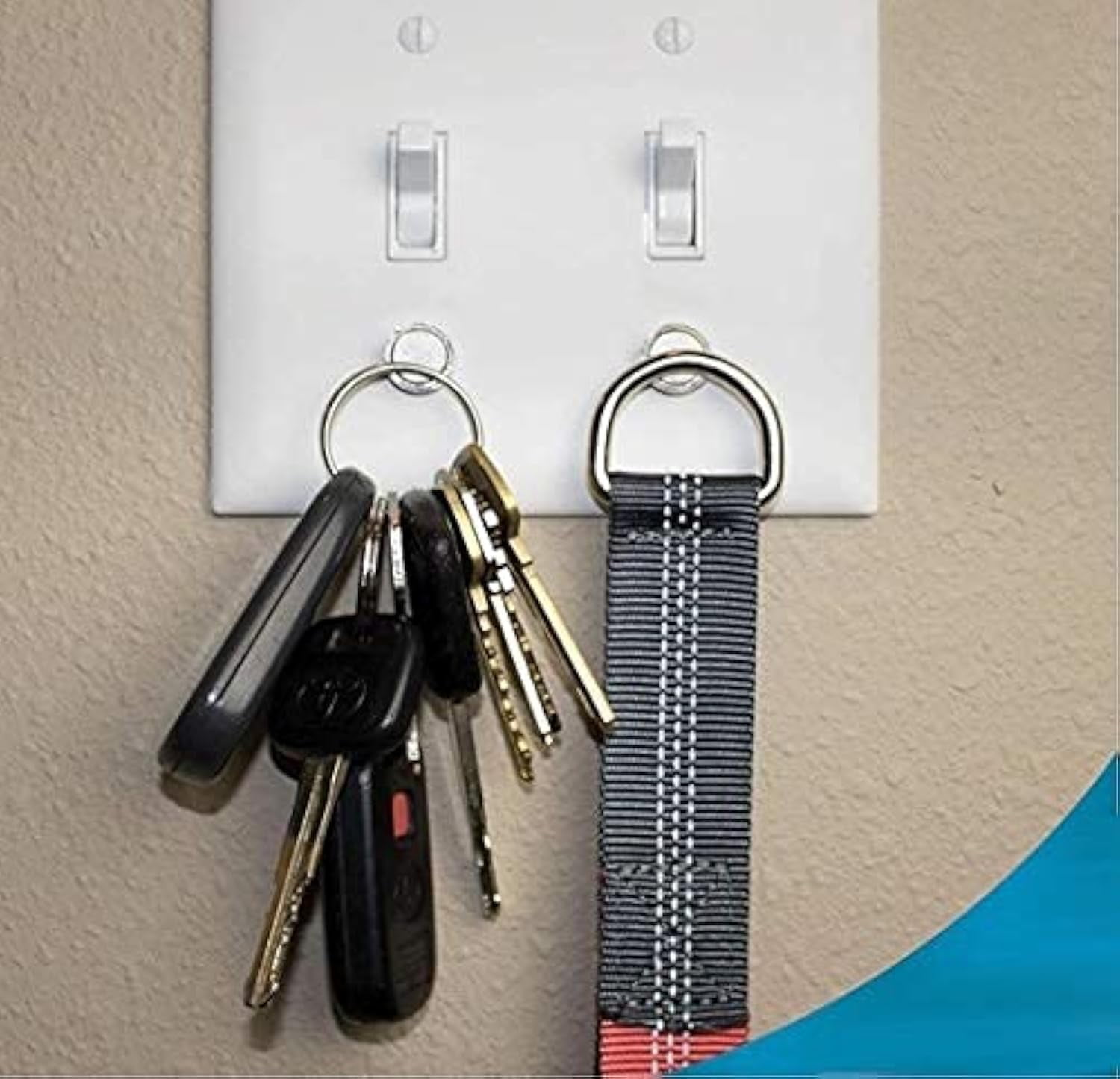 Magnetic Key Rack (2 Pack) | Key Holder for Light Switch | Smart Modern ...