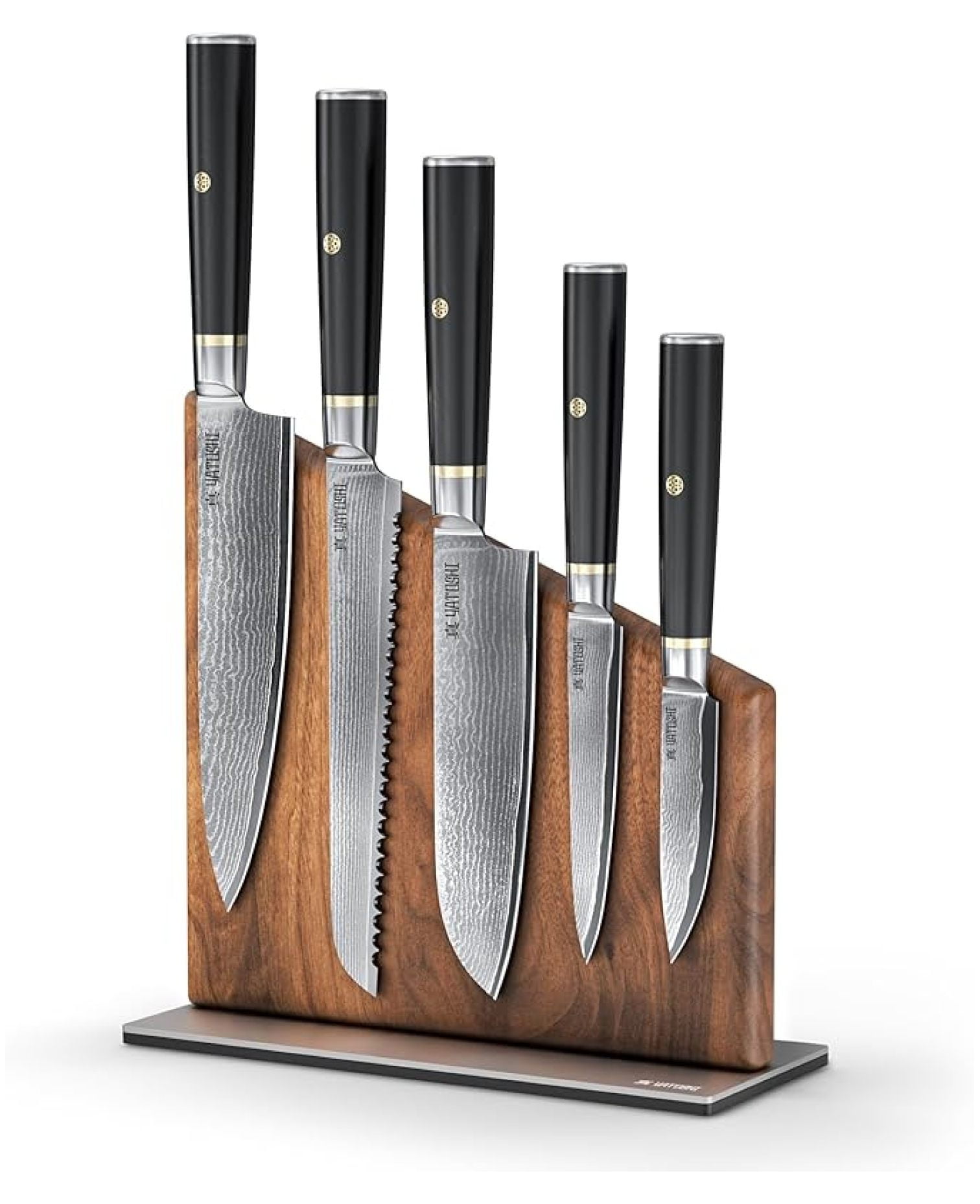 Magnetic Kitchen Knife Block Set - Japanese 67 Layer High-Grade VG-10 ...