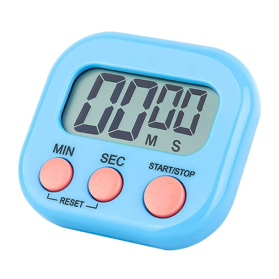 Magnetic Kitchen Timer Clock – Digital Visual Timer – Bright Display ...