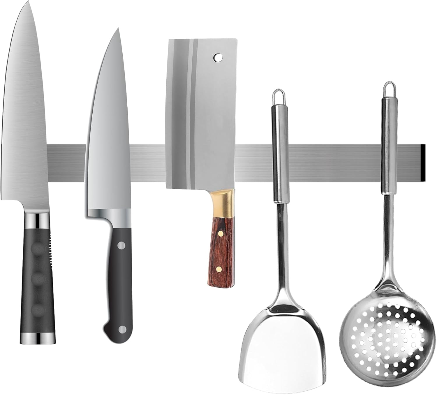 Magnetic Knife Holder for Wall - 12 Inch Stainless Steel Magnet Knife ...