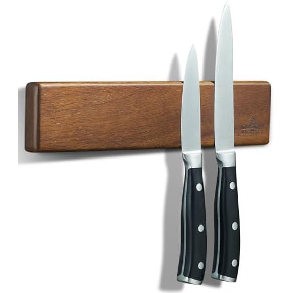 Magnetic Knife Strips, Magnetic Knife Holder for Wall 10 Inch, Acacia ...
