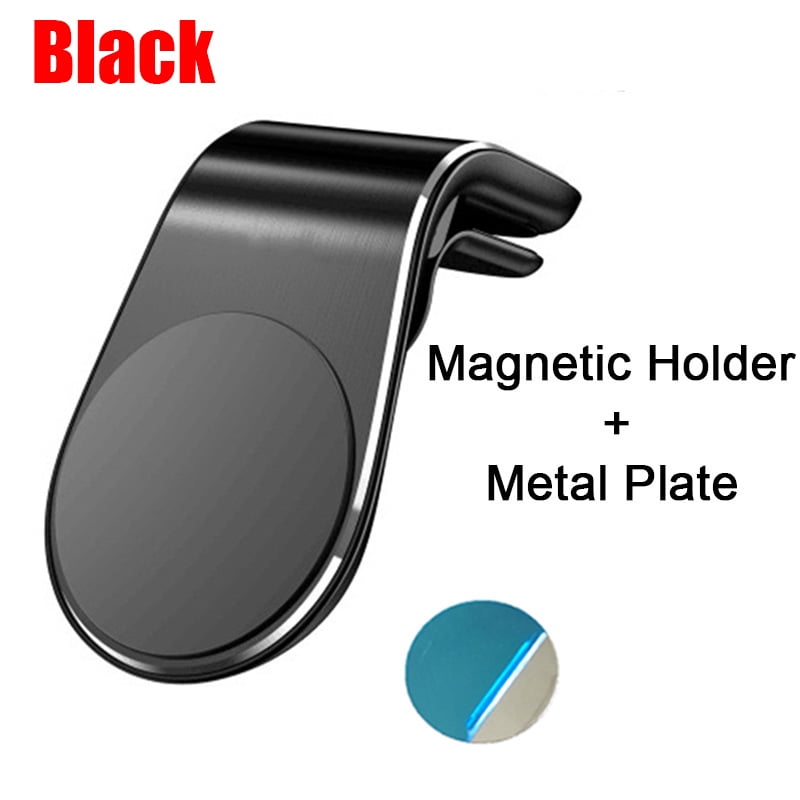Magnetic L-Type Universal Phone Holder in Car Phone Stand Clip for ...