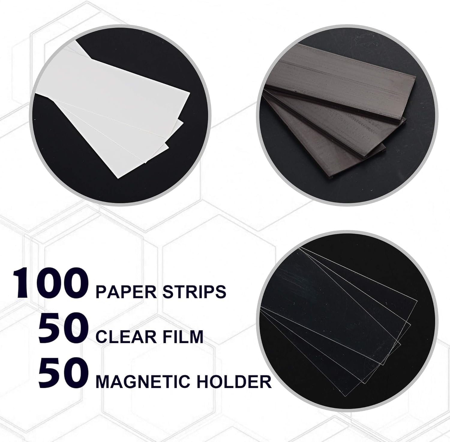 Magnetic Label Holder 4 X 1.6 26 Packs C Channel White Paper Cards ...