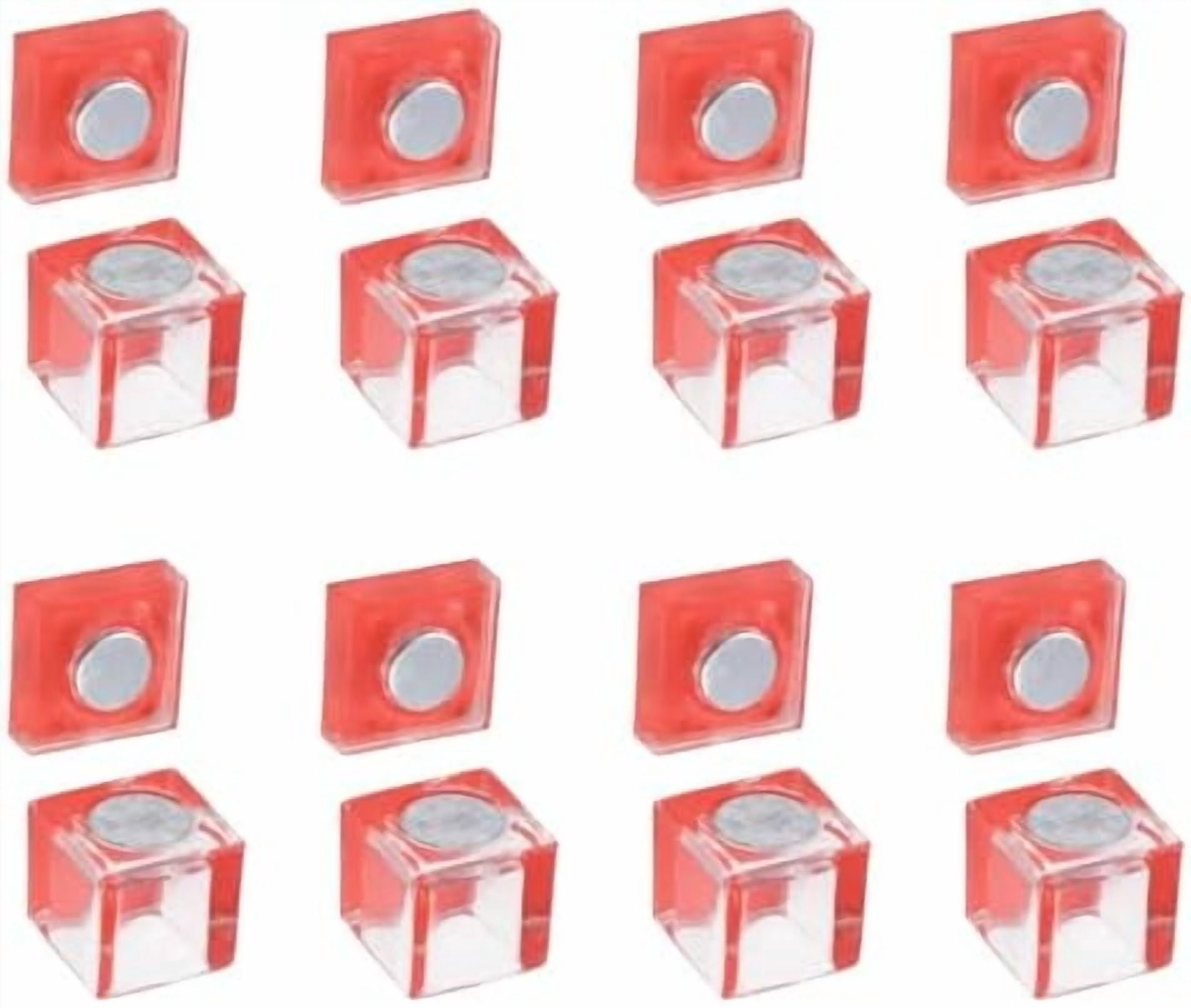 Magnetic Latches, 8 Sets Transparent Acrylic Cabinet Magnetic Catches ...