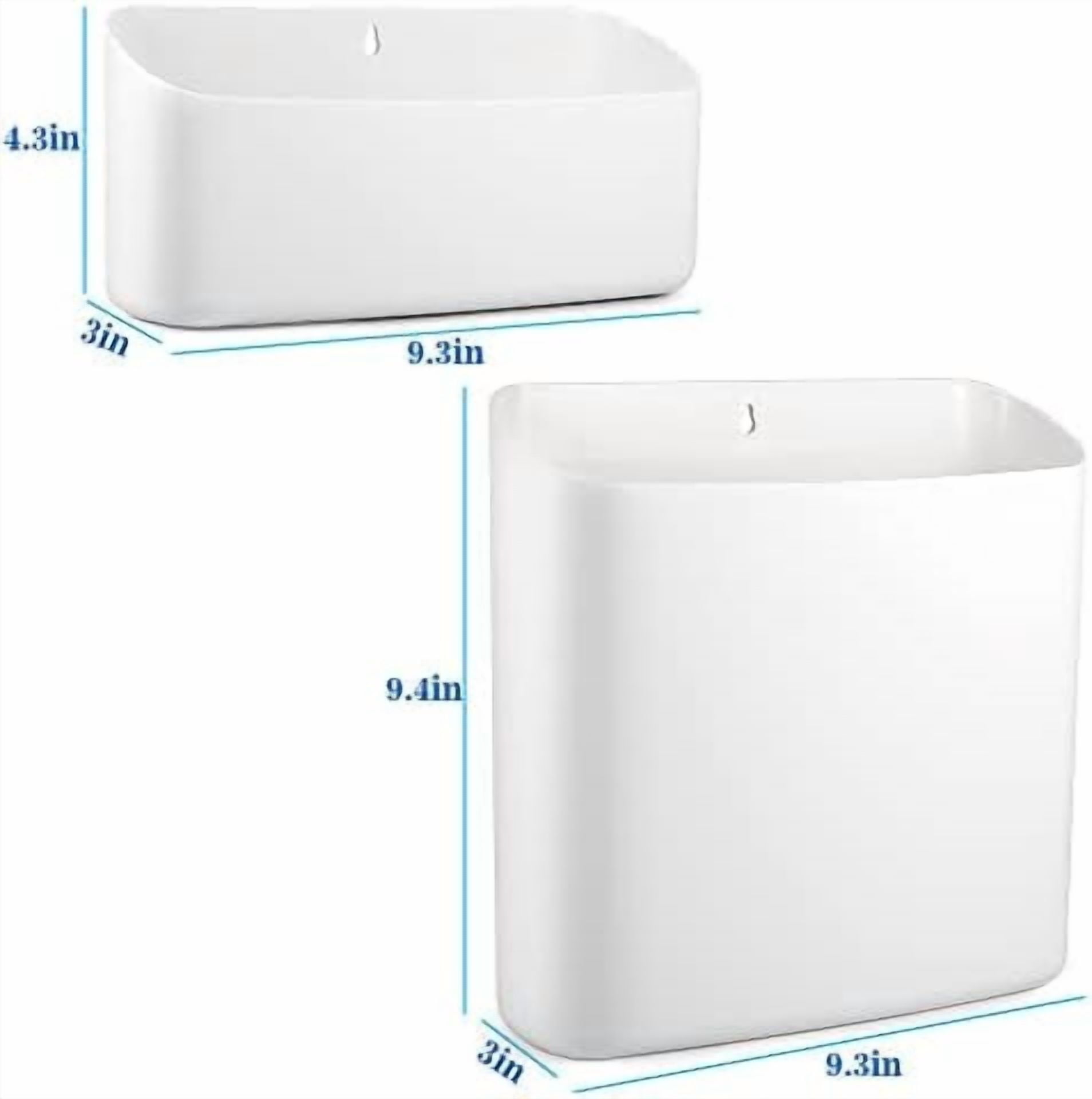 Magnetic Laundry Storage, 2 Pack Lint Holder Bin for Laundry Room ...
