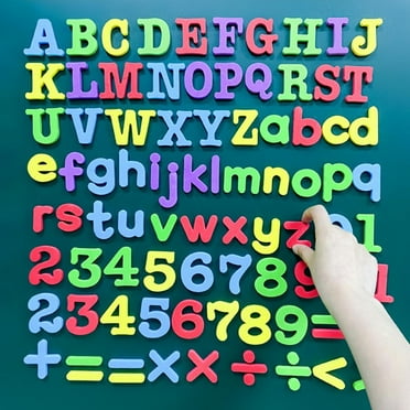 Kizh Magnetic Alphabet Fridge Magnets for Kids, ABC Spelling Game for ...