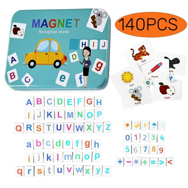 Magnetic Letters and Numbers for Kids Fridge Magnetic Alphabet Letters ...