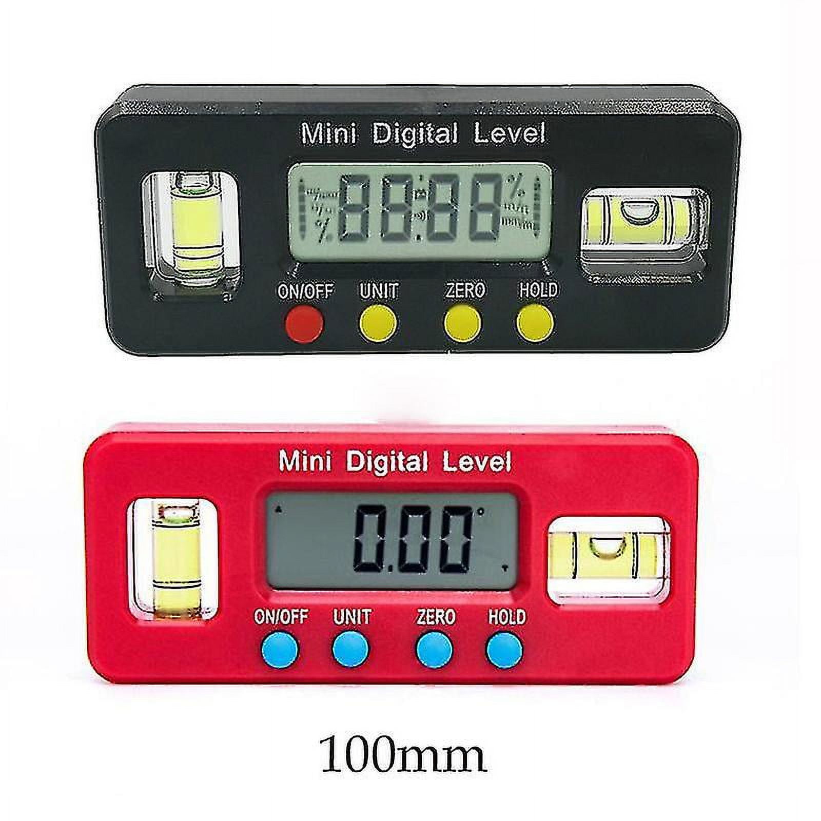 Magnetic Level Angle Meter Electronic Digital Protractor Angle Gauge ...