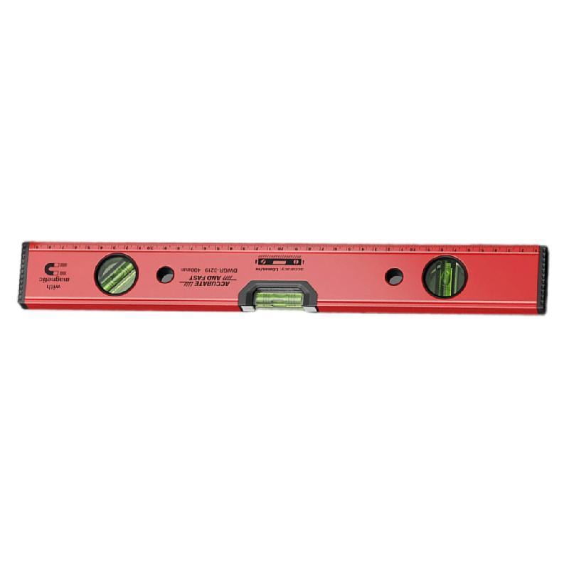 Magnetic Level Bubble Ruler Gauge Angles Woodworking Measure ...