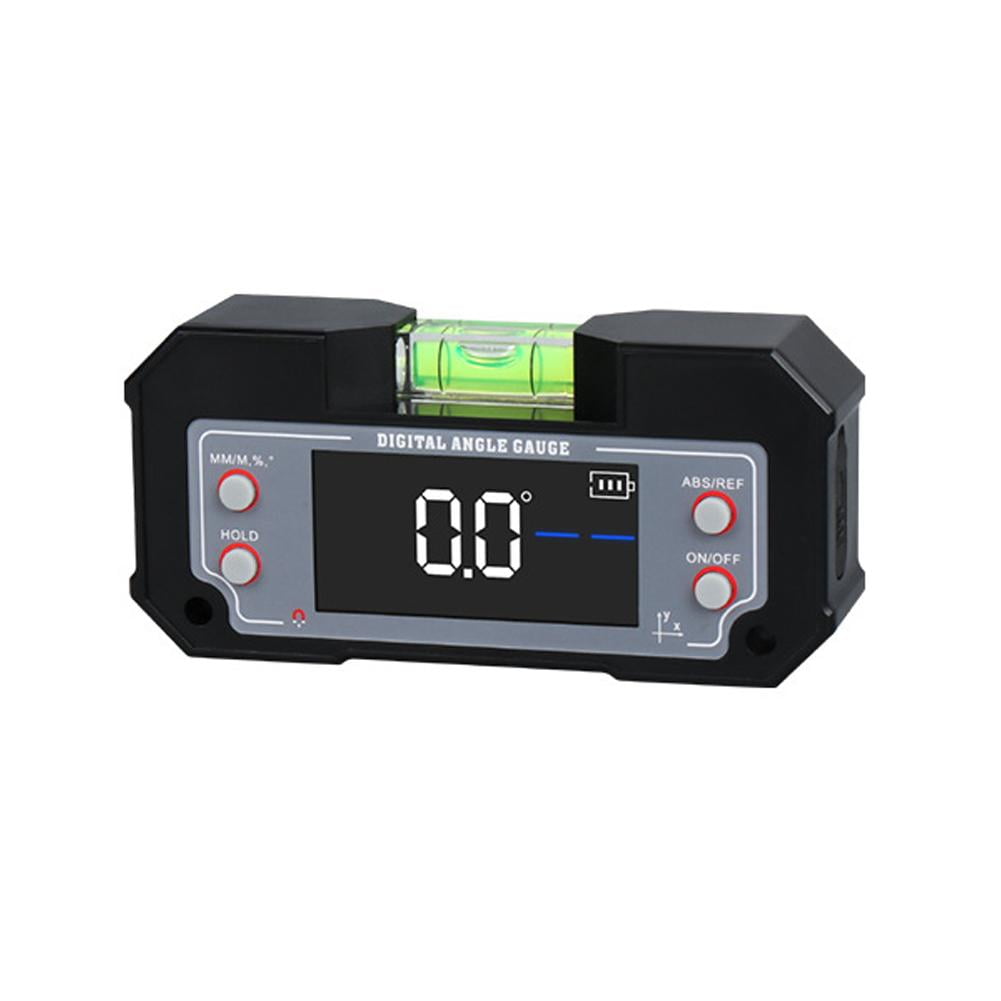 Magnetic Level Gauge Inclinometer Woodwork Digital Angle Gauge Liquid ...