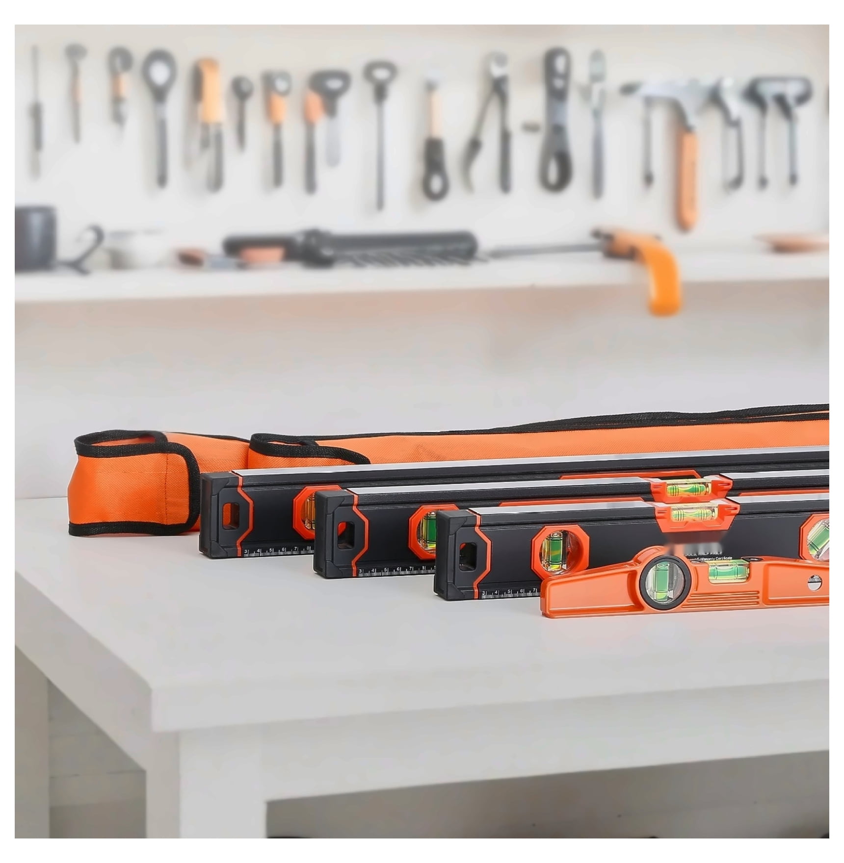 Magnetic Level Set - 4 Piece (24/16/10/4 inch) - Aluminum Alloy Box ...