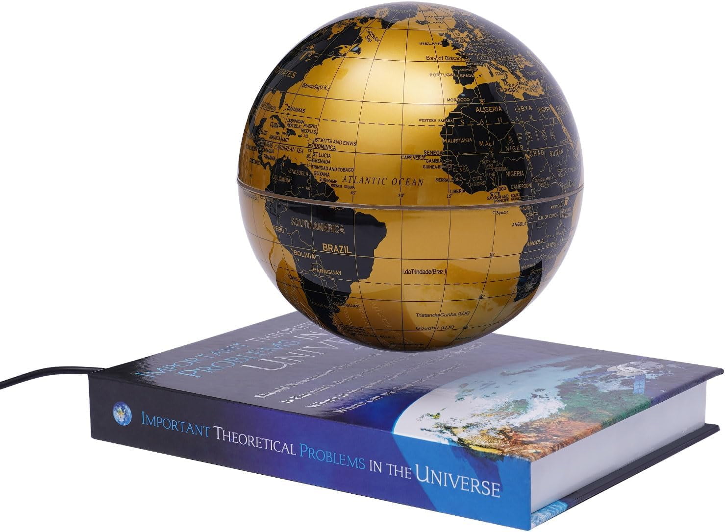 Magnetic Levitation Floating Globe Rotating Earth Globe World Map ...