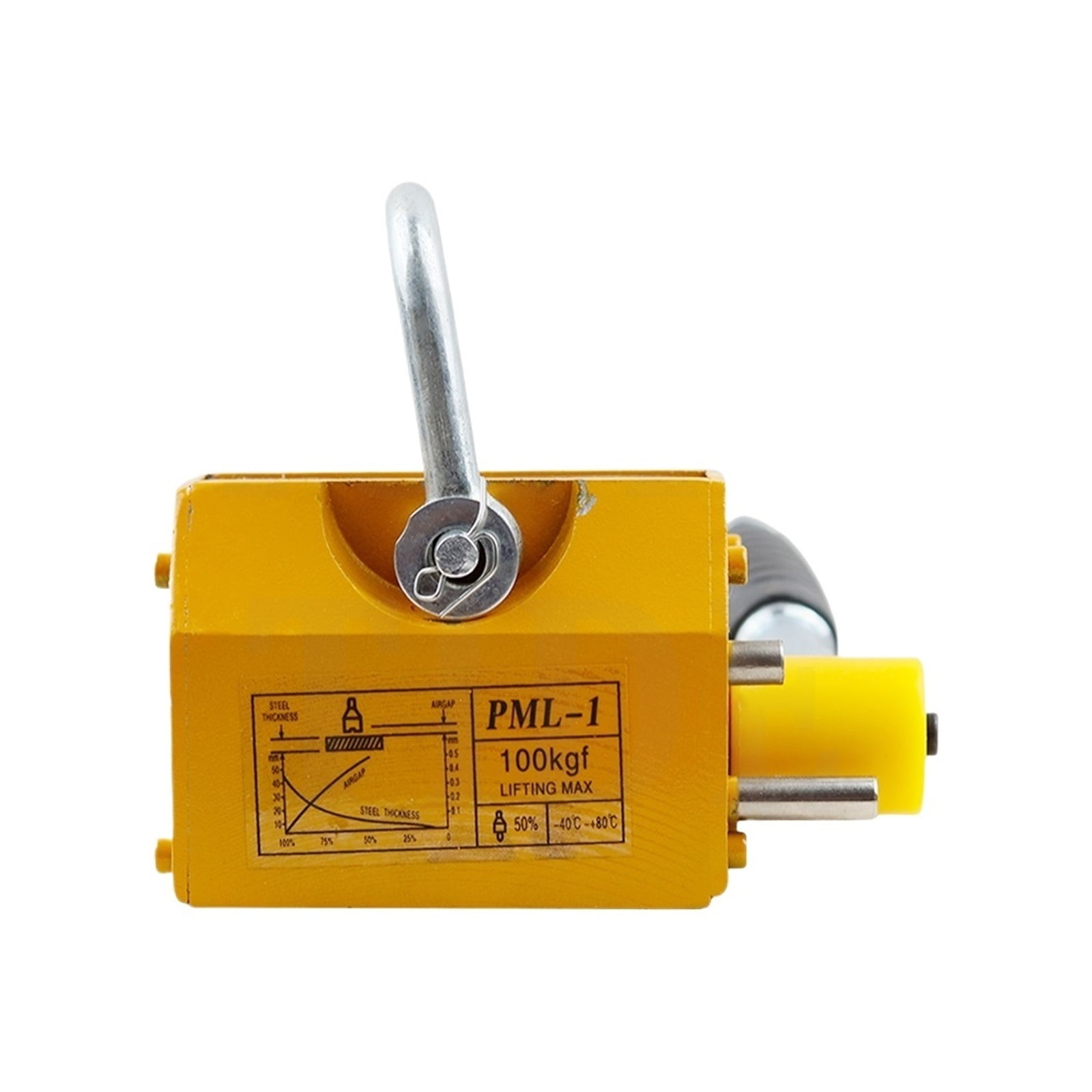 Magnetic Lifter 600KG 400KG Heavy Duty Lifting Magnet Hoist For Doing ...