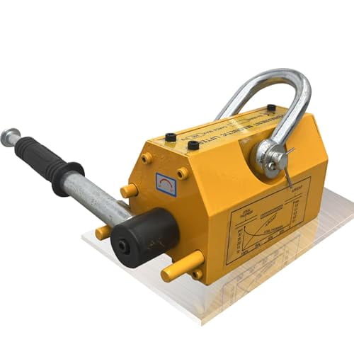 Magnetic Lifter, 660LB/300KG Pulling Capacity, Neodymium & Steel ...