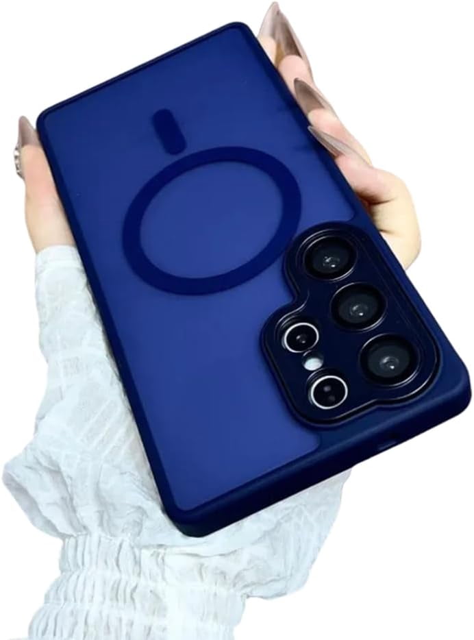 Magnetic Luxury Matte Translucent Shockproof Case for Samsung Galaxy ...