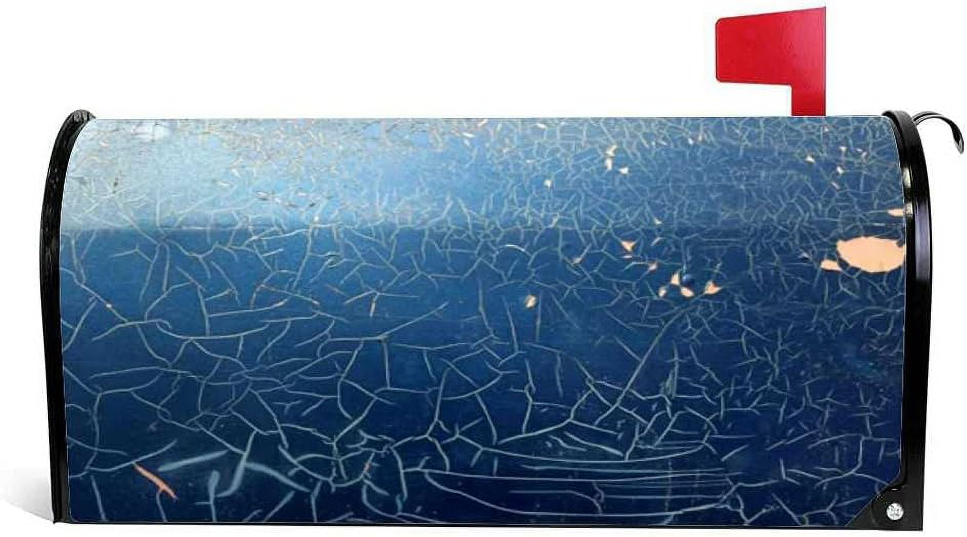 Magnetic Mailbox Covers Mailbox Stickers MailWraps Post Cover Color ...